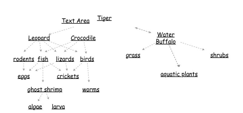 Tiger food web | Insight Maker
