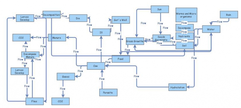 Carrot and Grass Flow Chart | Insight Maker