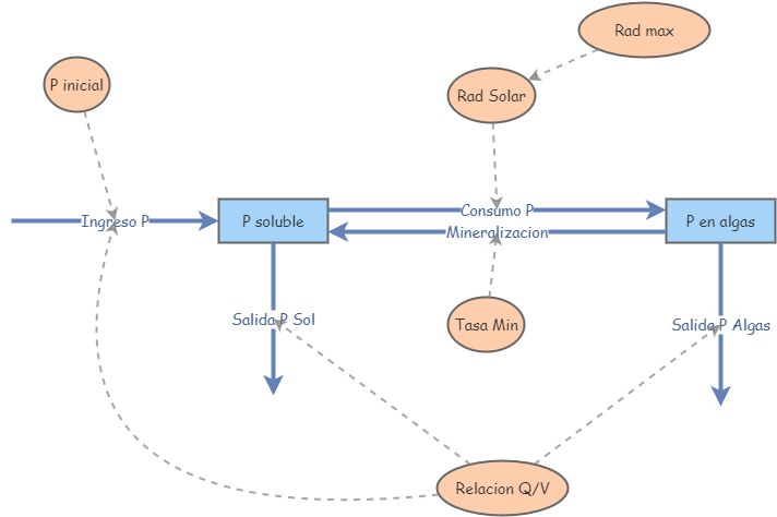 Repaso Parcial - Modelo Fosforo | Insight Maker