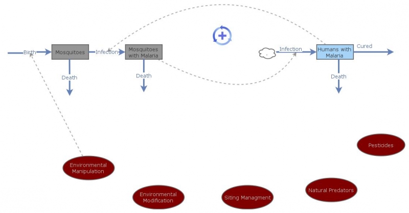 Clone of Malaria model | Insight Maker