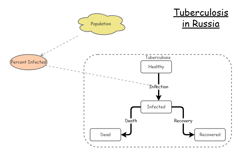 Tuberculosis in Russia | Insight Maker