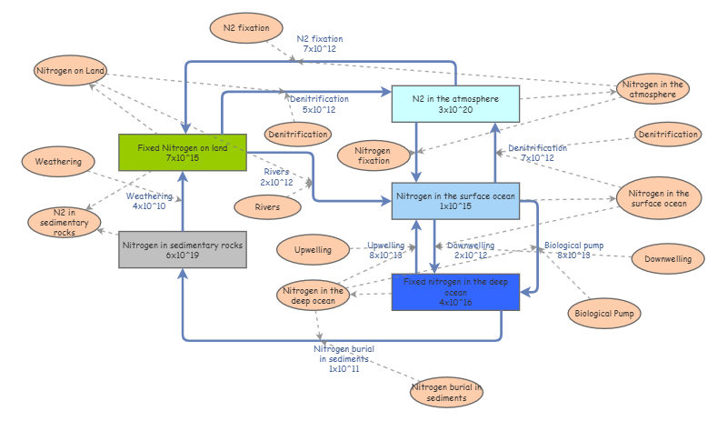 Nitrogen Cycle | Insight Maker
