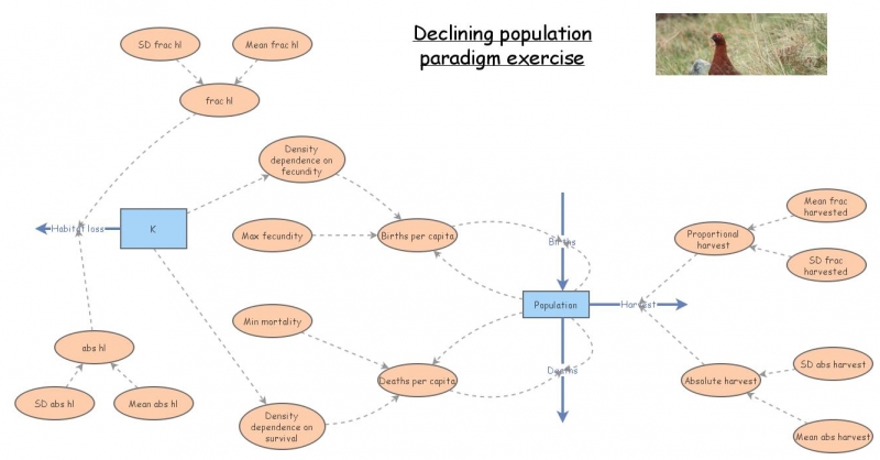 Clone of ICE: declining population paradigm | Insight Maker