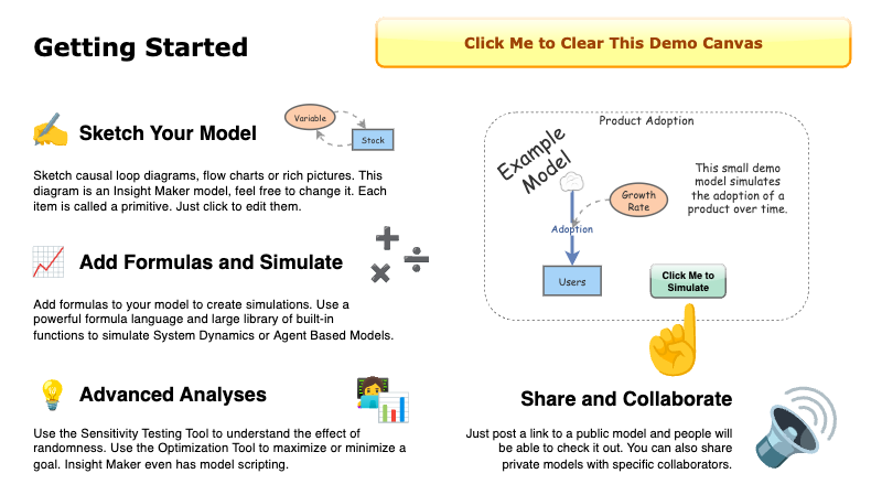 getting started | Insight Maker