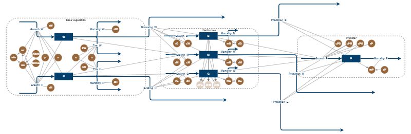 Final version predator model | Insight Maker