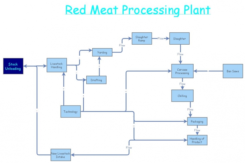 Key elements regarding safety in the red meat processing plant ...