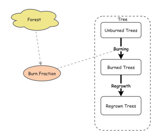 Forest Fire Dynamic | Insight Maker