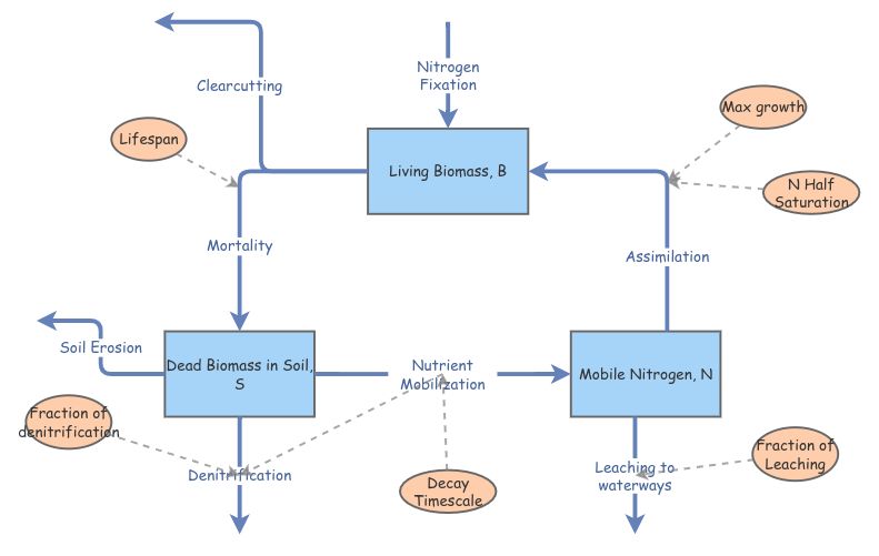 Nitrogen Cycle | Insight Maker