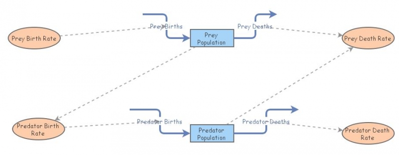 Predator/Prey Model | Insight Maker