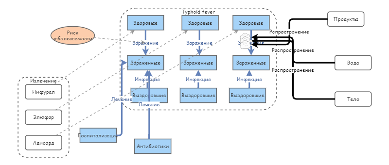 typhoid Fever | Insight Maker