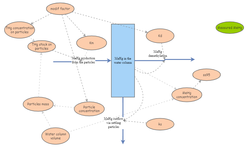 MeHg Steady-state model-v2 | Insight Maker