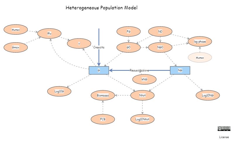 Clone of Heterogeneous Population Model | Insight Maker