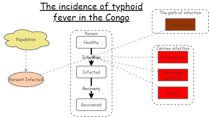Typhoid fever1 | Insight Maker