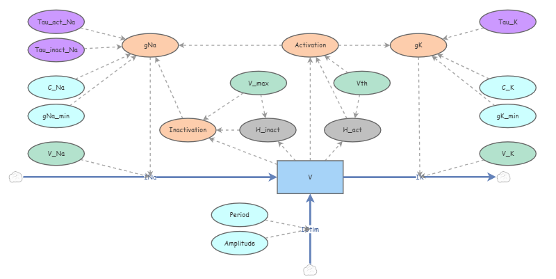 Basic Cell Model | Insight Maker