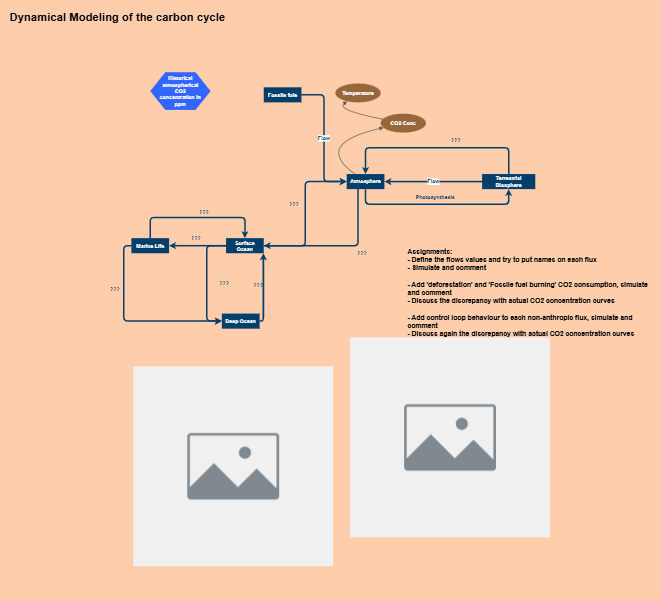 Clone of MscT CSE - Carbon Cycle Model | Insight Maker