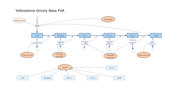 YNP Grizzly Base | Insight Maker