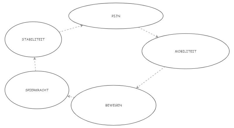Pijn causal loop diagram | Insight Maker