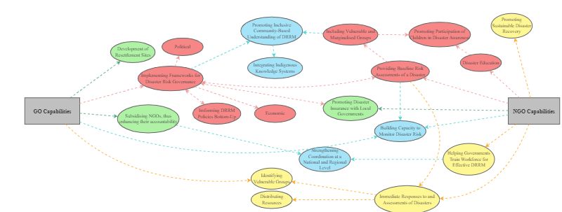 GO and NGO Capabilities Mindmap | Insight Maker